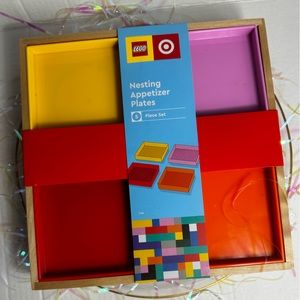 Lego | Toys | Lego Nesting Appetizer Plates Lego Tray | Poshmark